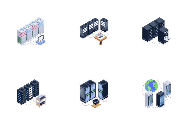 2,193 Connected Database Servers Icon Packs, Logos, Symbols - Free ...
