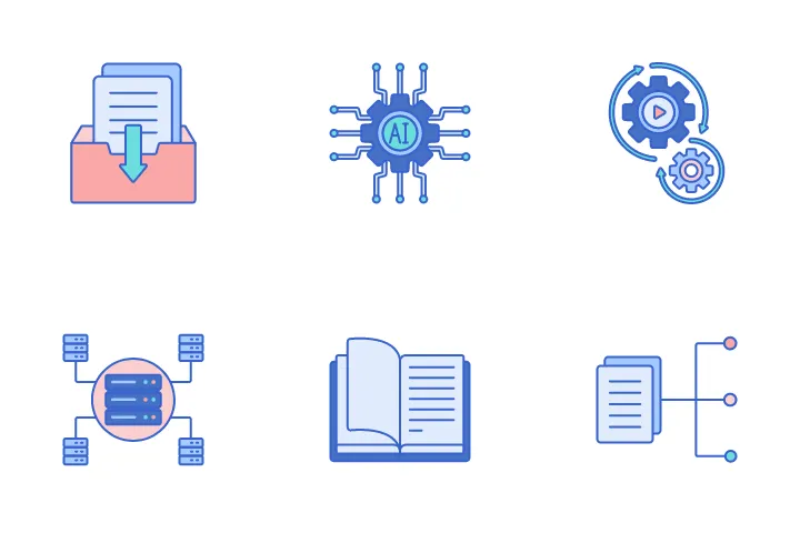 Download Machine Learning Icons | IconScout