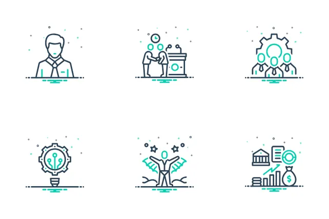 Download Management Icon pack Available in SVG, PNG & Icon Fonts