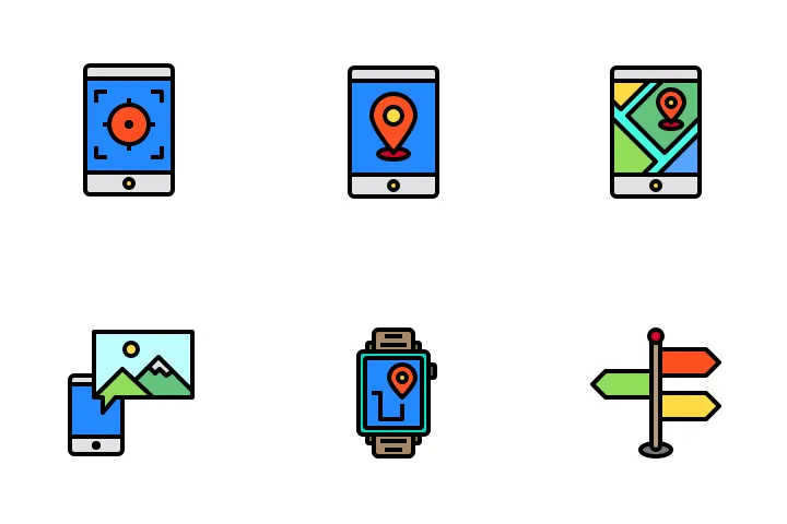 Google Maps Icon Packs, Logos, Symbols - Free Download in SVG, PNG