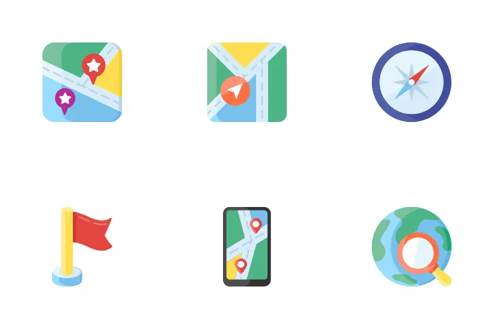 Google Maps Icon Packs, Logos, Symbols - Free Download in SVG, PNG