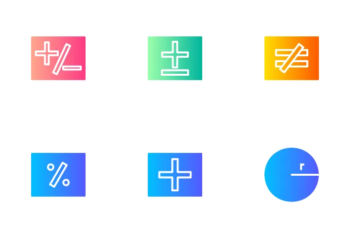 1,015 Mathematical Proficiency Icon Packs - Free in SVG, PNG, GIF ...