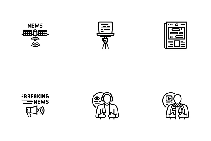 Kiosque A Journaux Icon Packs - Free Download in SVG, PNG