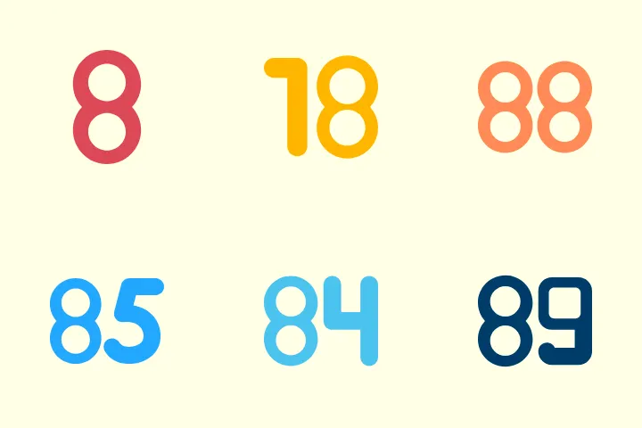 Number Icons for Download | Ideal for Educational & Data Projects