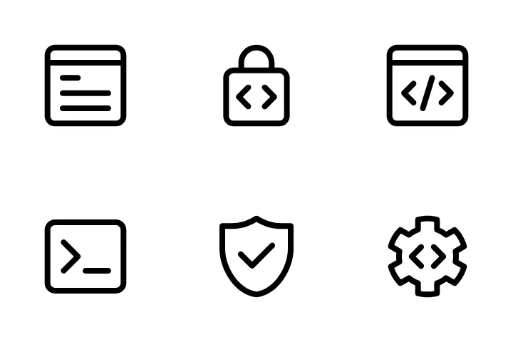Paquetes de Iconos, Logos, Símbolos de Lenguajes De Programacion ...