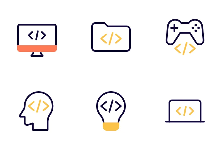 2,724 Programmation Mentale Icon Packs, Logos, Symbols - Free Download in SVG, PNG, ICO | IconScout