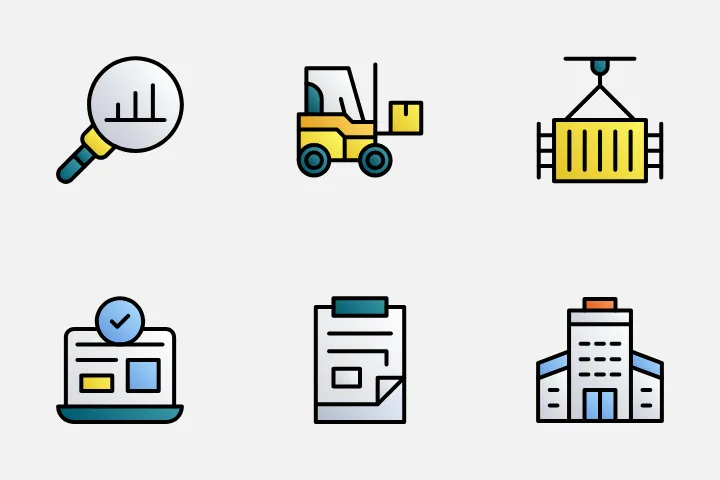 Supply Chain Management Icon Pack - 45 Rounded Services Icons | SVG ... Supply Chain Management Icon Pack - 45 Rounded Services Icons | SVG ...