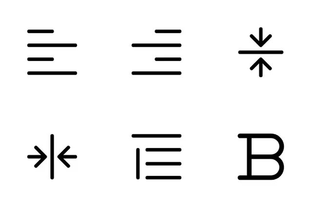 Download Text Icon pack Available in SVG, PNG & Icon Fonts