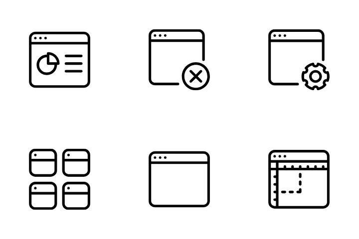 Windows 11 Icon Packs, Logos, Symbols - Free Download in SVG, PNG