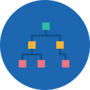 Algorithms Icon - Download in Flat Style