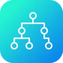 Free Algorithms Icon - Download in Line Style