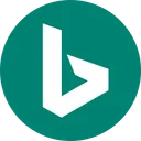 Free Bing Logo Icon - Download in Flat Style