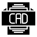 Free Cad file Icon - Download in Line Style