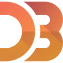 Free D Dot Js Logo Icon - Logos Gradient Icons | IconScout