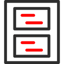 Free Dual Screen Icon - Download in Dual Tone Style