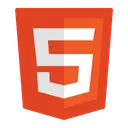 Free HTML5 Logo Icon - Download in Flat Style