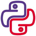 Free Python Logo Icon - Download in Line Style