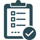 Free Task Complete Icon - Download in Glyph Style