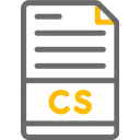 Free Visual C Source Code File Icon - Download in Dual Tone Style