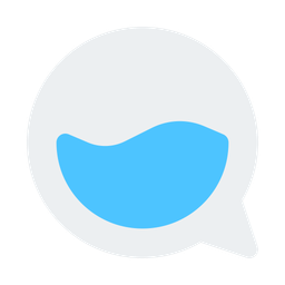 Bubbly Logo Icon - Download in Flat Style