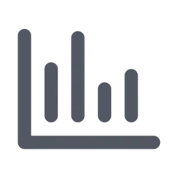 Free Bar Chart Icon - Download in Line Style