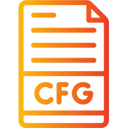 Free Configuration File Icon - Download in Gradient Style