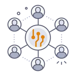 Free Consensus algorithm Icon - Download in Colored Outline Style