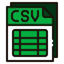 Free Csv File Type Icons, Logos, Symbols - Free Download in SVG, PNG