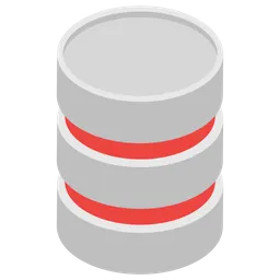 Free Database Icon - Download in Isometric Style
