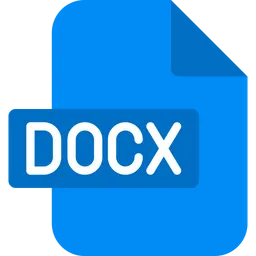 Free Docx file Icon - Download in Flat Style