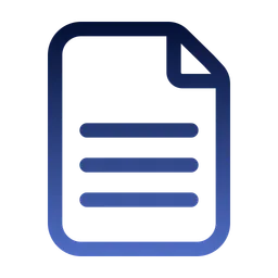 Free File Icon - Download in Line Style