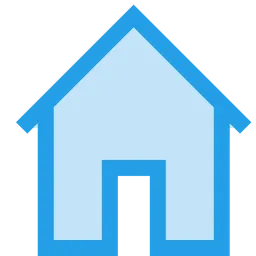 Free Home Icon - Download in Colored Outline Style