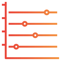 Free Horizontal Dot Line Graph Icon - Free Download Business Icons ...