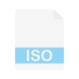 Free Iso File Icon - Download in Flat Style
