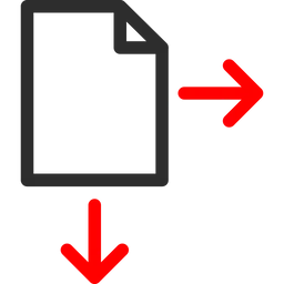 Free Move File Icon - Download in Dual Tone Style