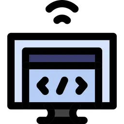 Free Programming Icon - Download in Colored Outline Style