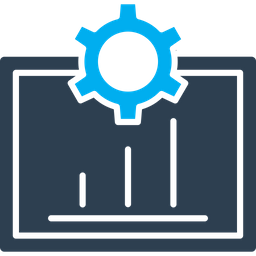 Graph setting Icon - Download in Dualtone Style