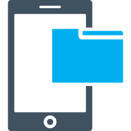 Mobile Folder Icon - Download in Dualtone Style