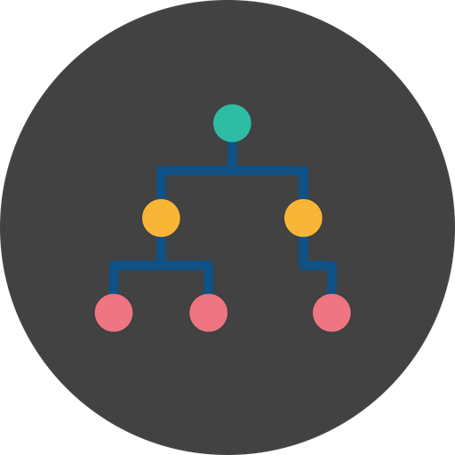 Algorithms Icon - Download in Flat Style