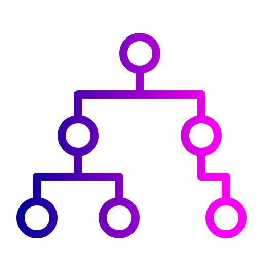 Algorithms Icon - Download in Line Style