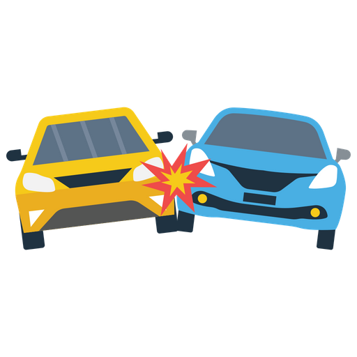 Car Collision Icon - Download in Flat Style Car Collision Icon - Download in Flat Style
