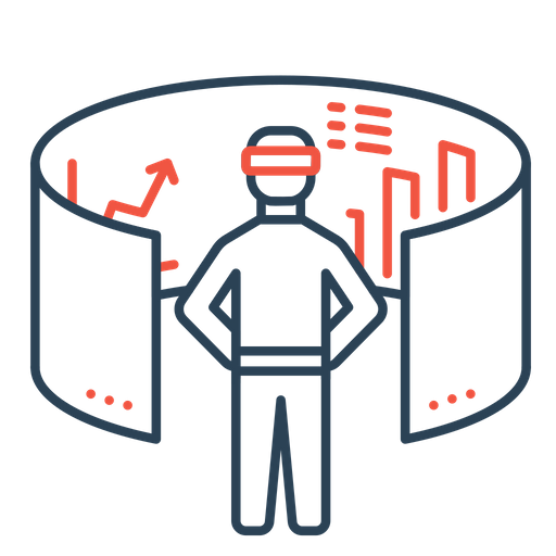 Simulation Icon - Download in Line Style Simulation Icon - Download in Line Style