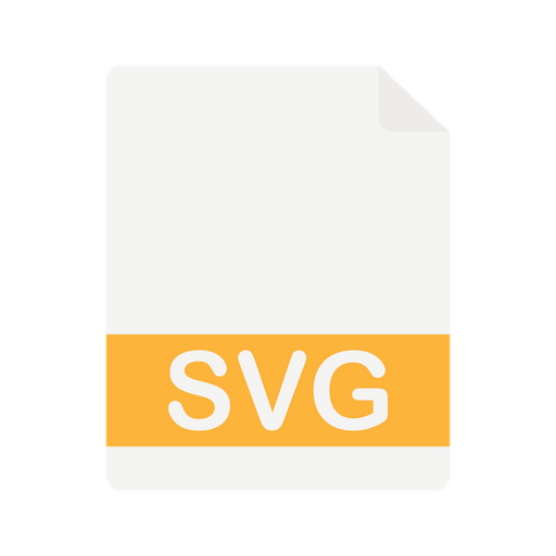 Svg File Icon - Download in Flat Style