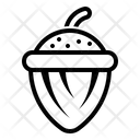 Acron Icon - Download in Line Style