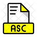 Asc Ascii Text File Icon - Free Download Files & Folders Icons | IconScout