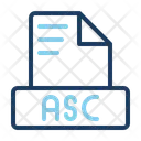Asc Ascii Text File Icon - Free Download Files & Folders Icons | IconScout