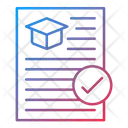 Assignment Icon - Download in Gradient Style