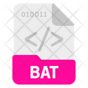 Bat file Icon - Download in Flat Style