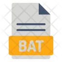 BAT file Icon - Download in Flat Style