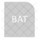 Bat File Icon - Download in Flat Style